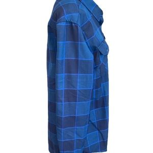 DIXXON | Tops | Dixxon X Snap On Tools Flannel Shirt Womens Blue ...
